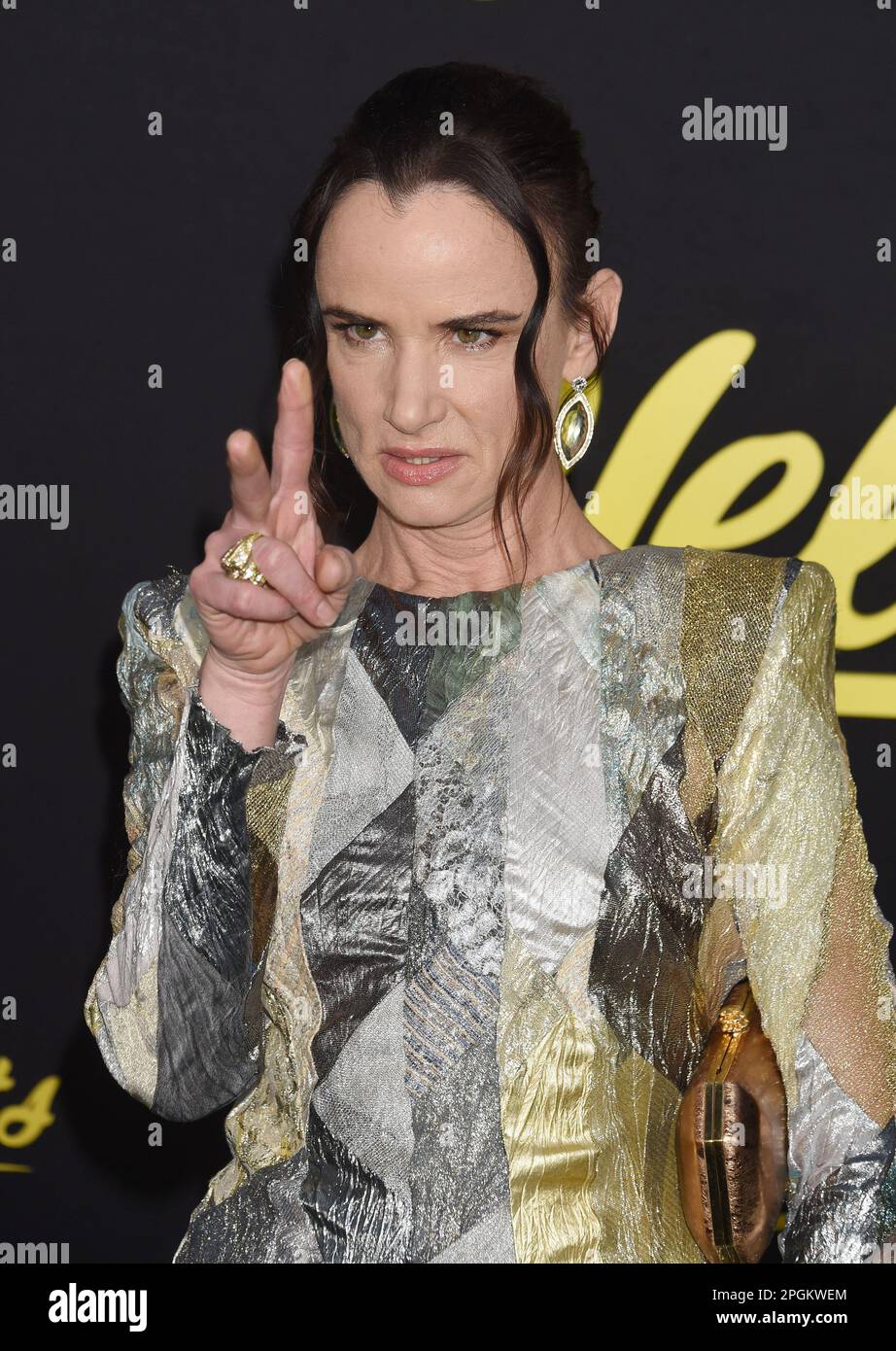 Juliette Lewis arriving to Showtime's "Yellowjackets" Season 2 World ...