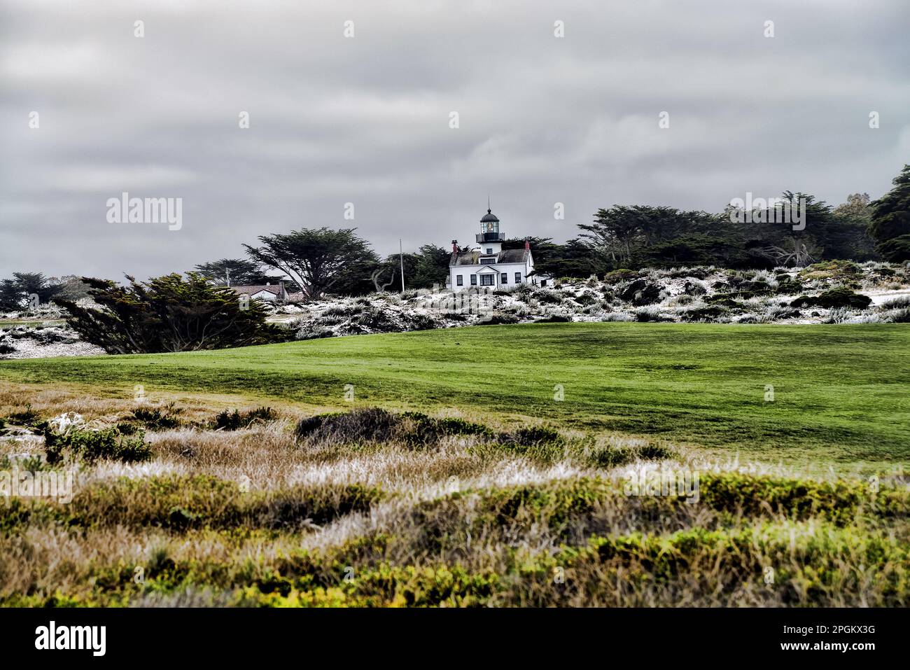 Point Pinos Lighthouse Asilomar California, oldest continually in use ...