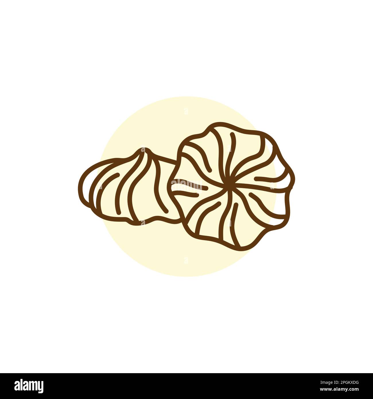 Cookies black line icon. Bakery. Pictogram for web page Stock Vector ...