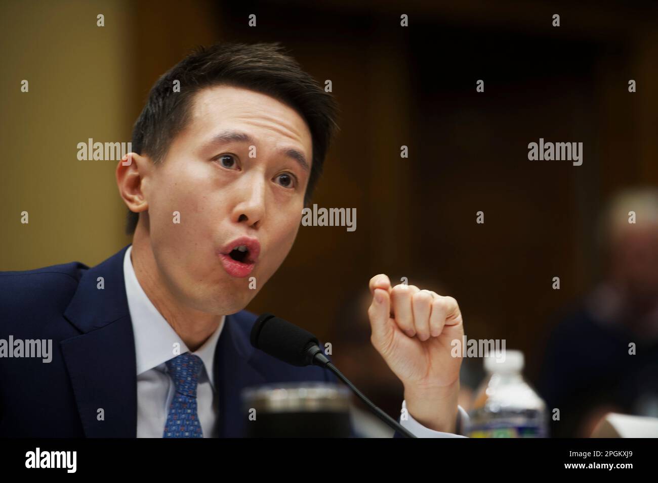 Washington, Vereinigte Staaten. 23rd Mar, 2023. Shou Chew, CEO TikTok ...