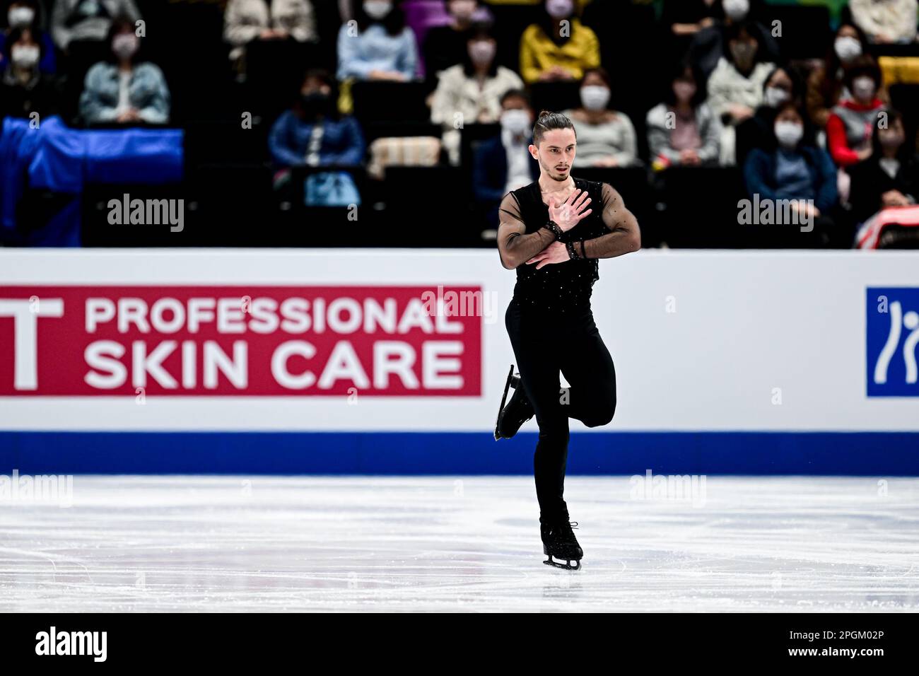Alexander ZLATKOV (BUL), during Men Short Program, at the ISU World ...