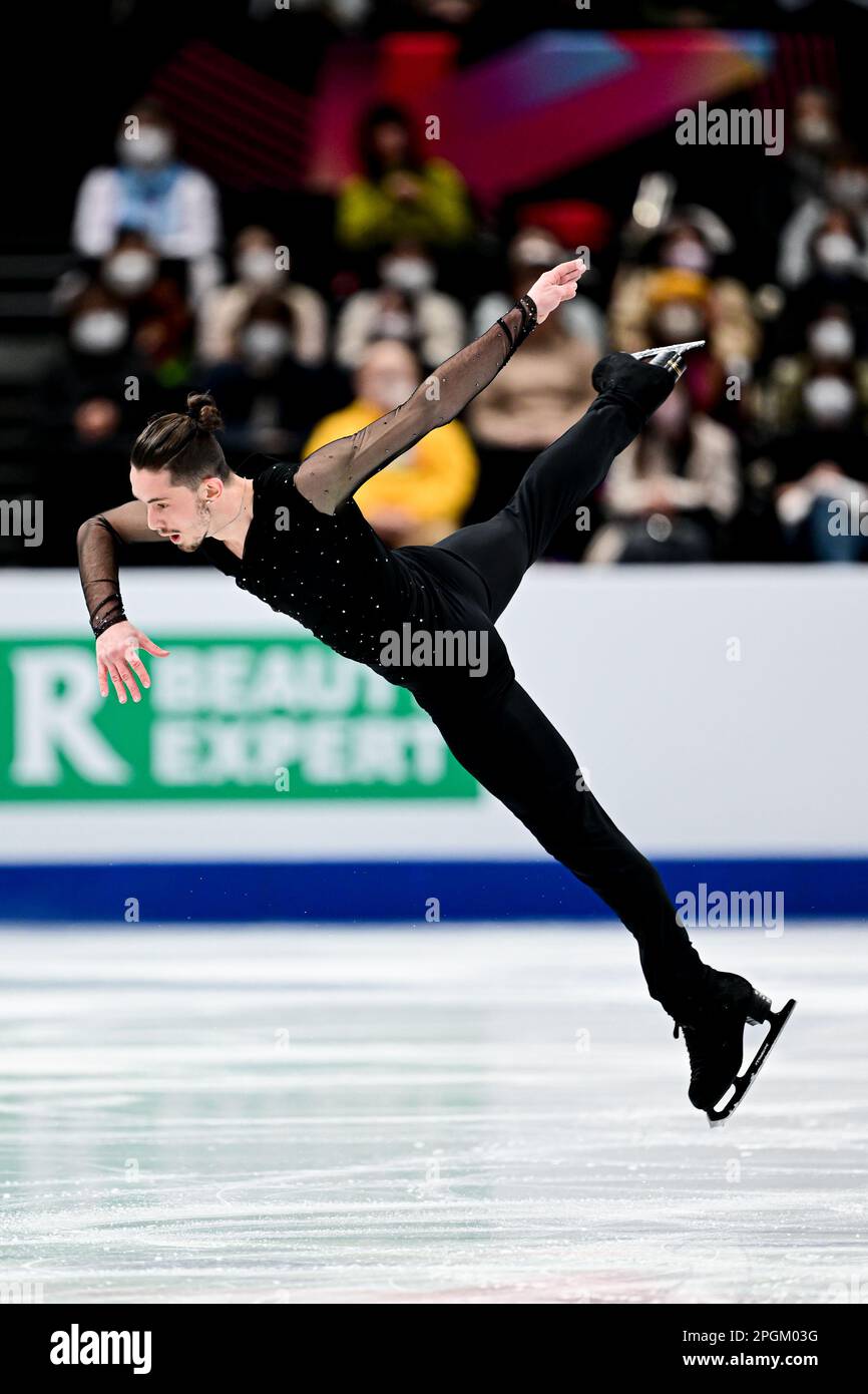 Alexander ZLATKOV (BUL), during Men Short Program, at the ISU World ...