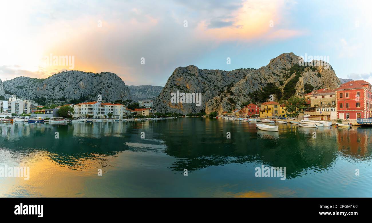 Omis croatia mirabella fortress hi-res stock photography and images - Alamy