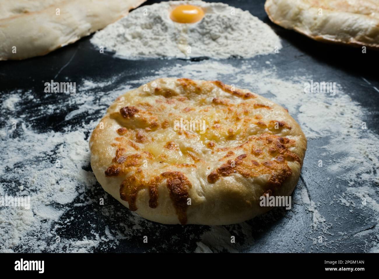 Khachapuri megruli hi-res stock photography and images - Alamy