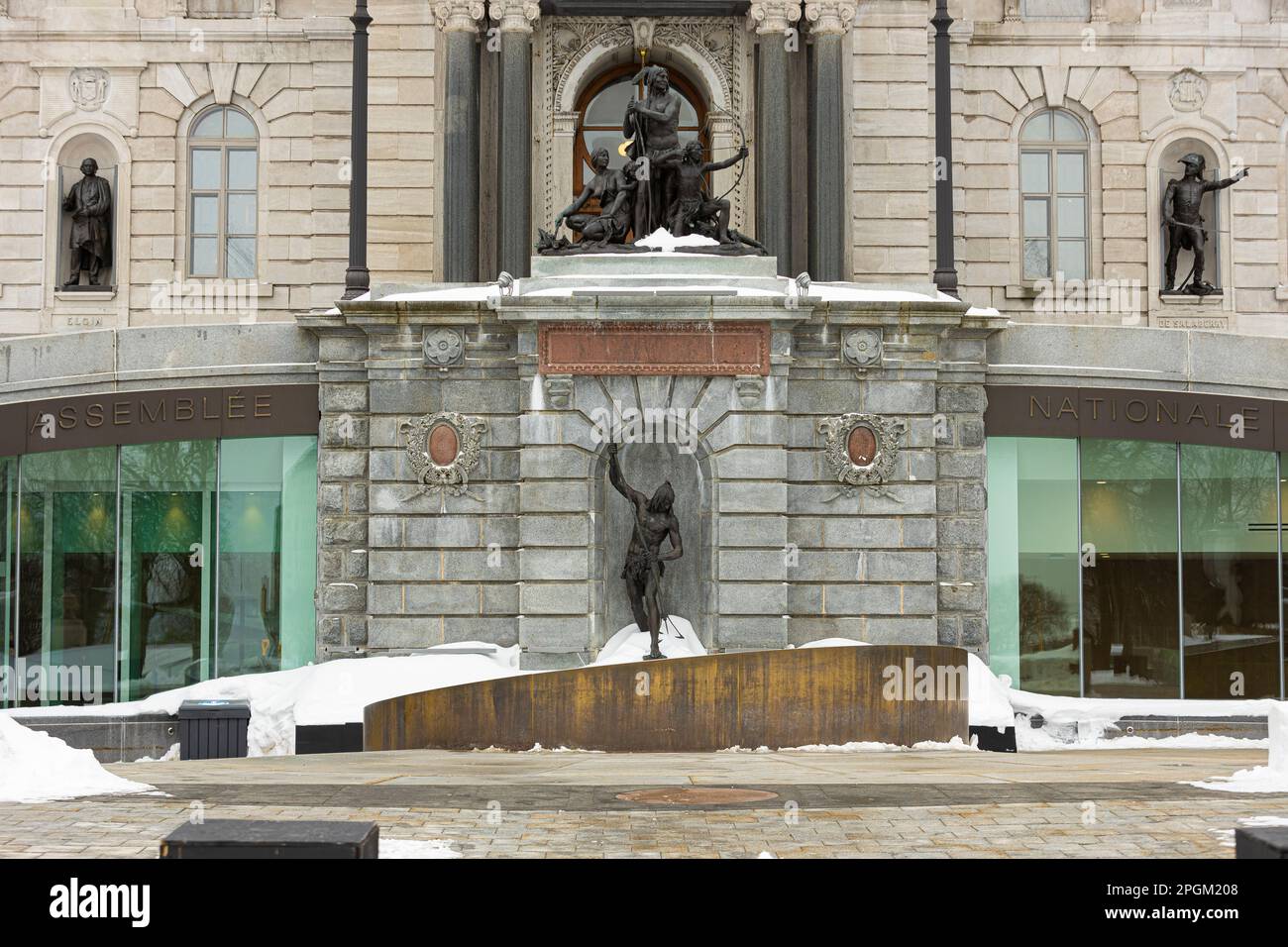 Th Province of Quebec Parliament Building, home to the National ...