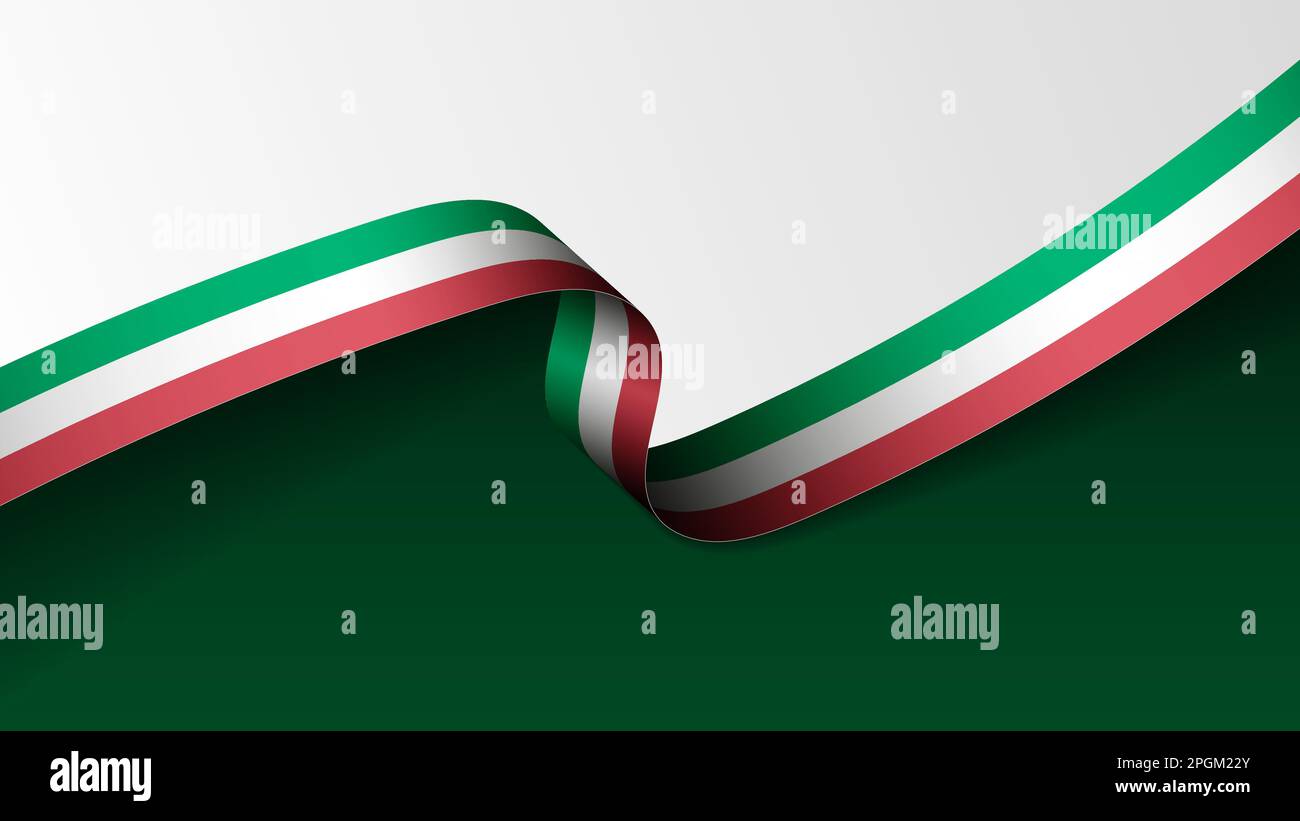 Italy ribbon flag background. Element of impact for the use you want to ...
