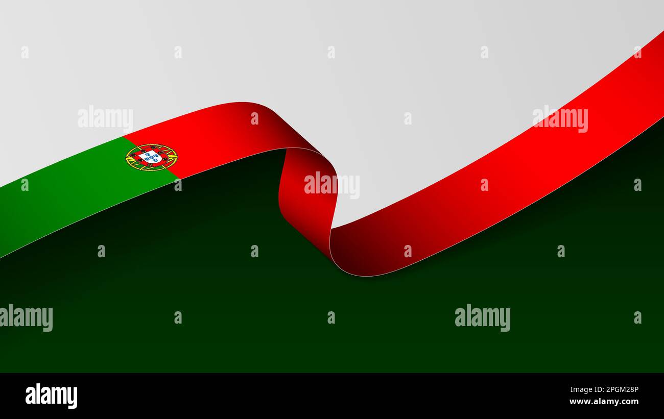 Portugal ribbon flag background. Element of impact for the use you want ...