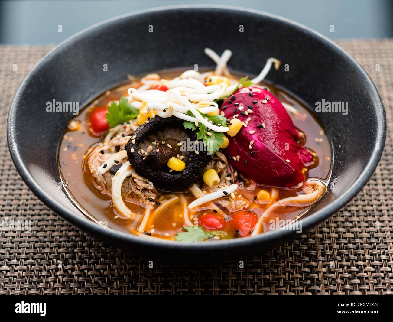 ramen traditional fast food meal japanese cuisine Stock Photo - Alamy