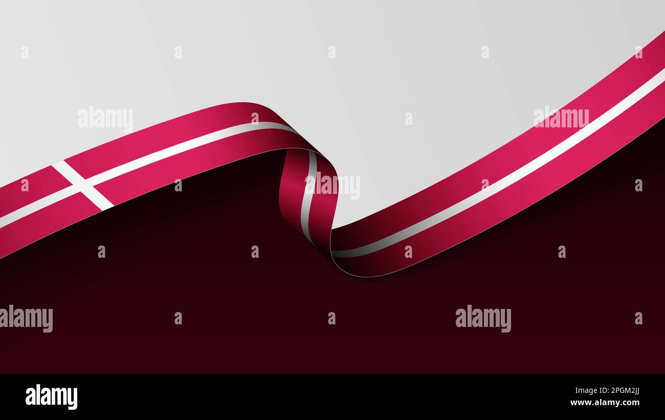 Denmark ribbon flag background. Element of impact for the use you want ...
