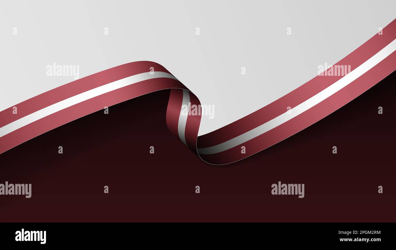 Latvia ribbon flag background. Element of impact for the use you want ...