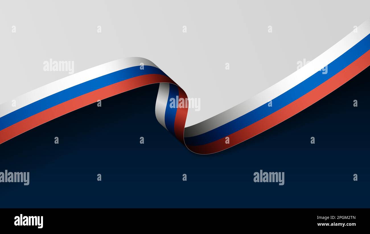 Russia ribbon flag background. Element of impact for the use you want ...