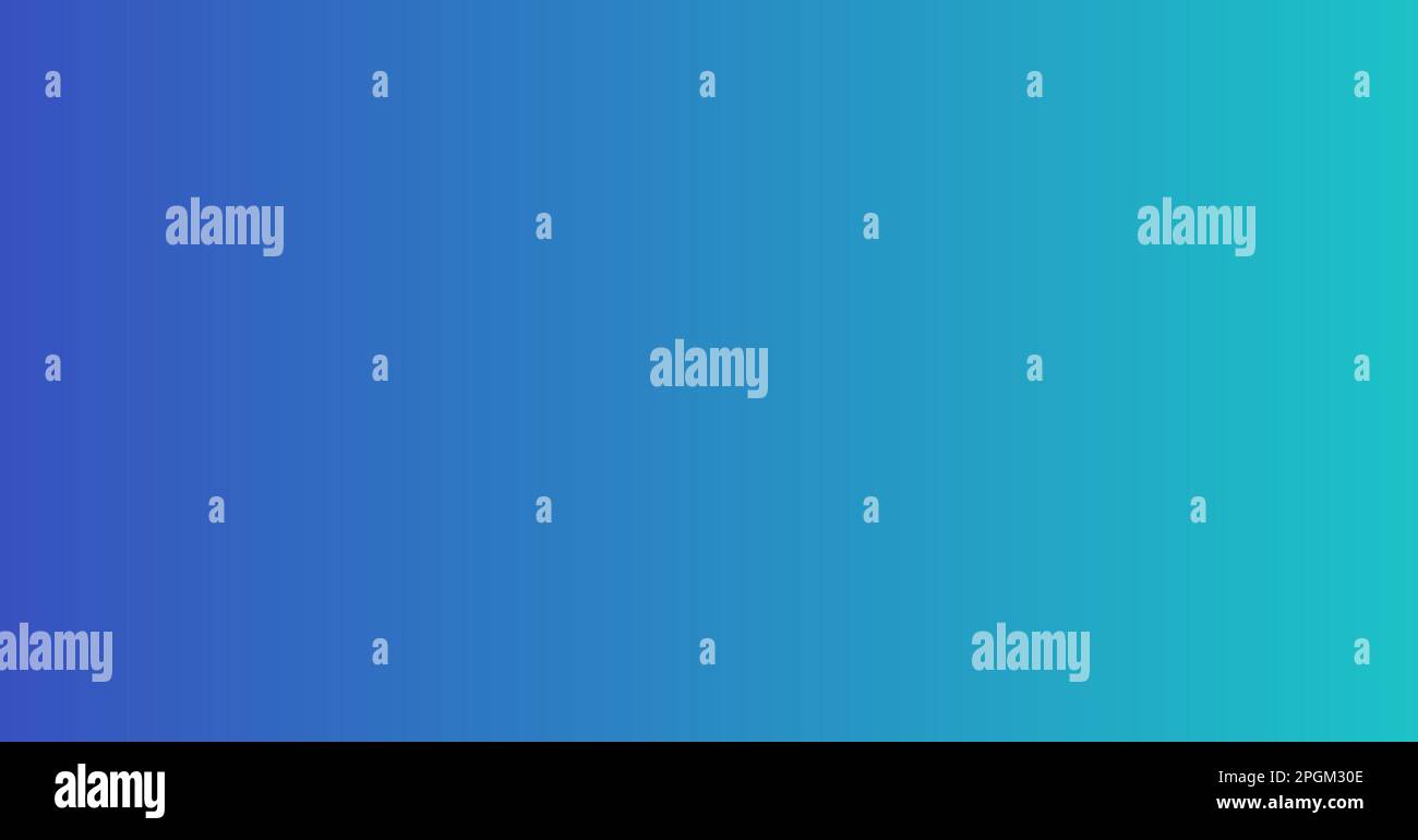 Blue turquoise gradient background banner. Vector illustration Stock ...