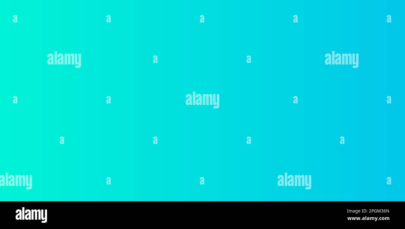 Blue turquoise gradient background banner. Vector illustration Stock ...