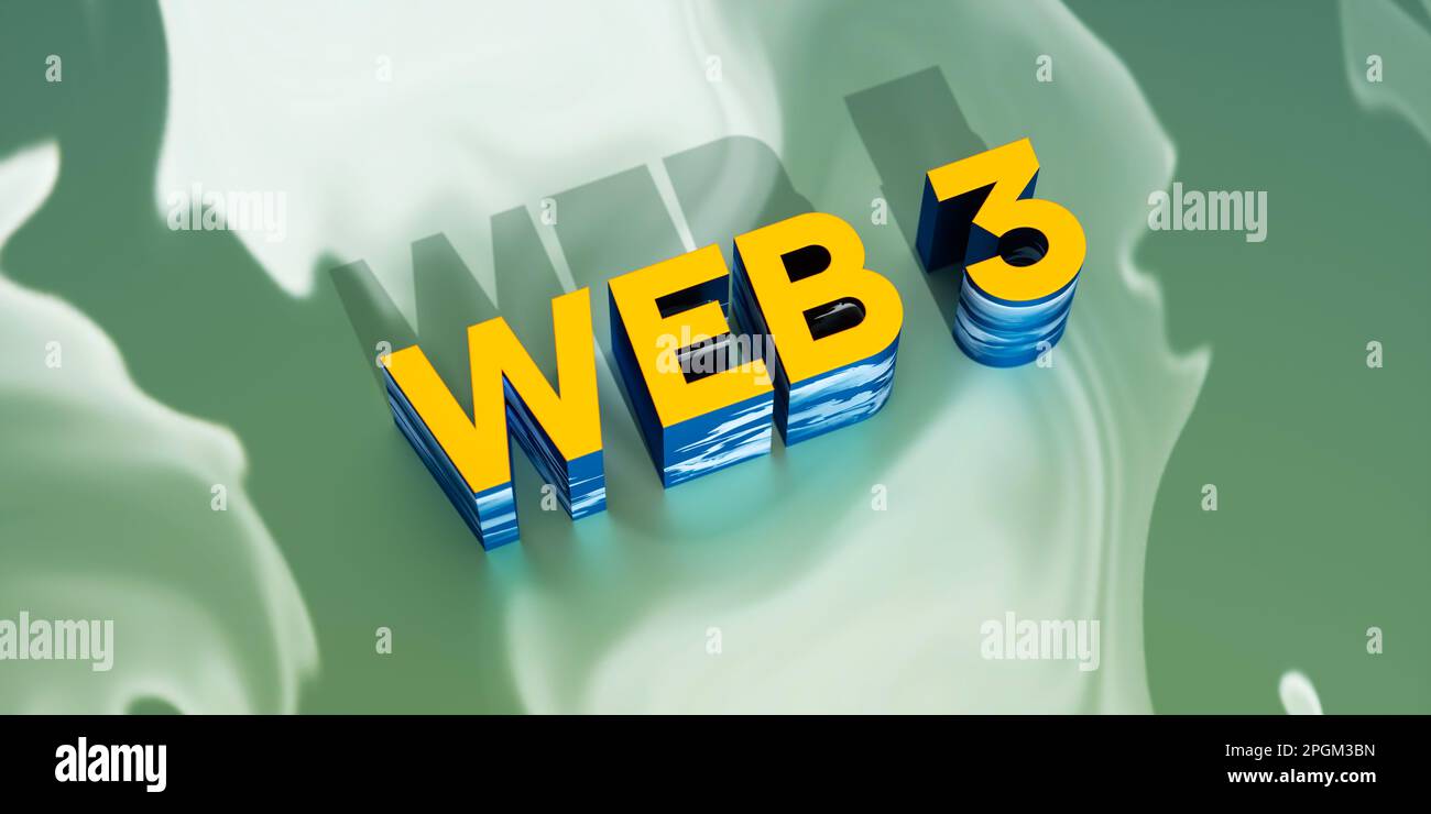 Web3 background hi-res stock photography and images - Alamy