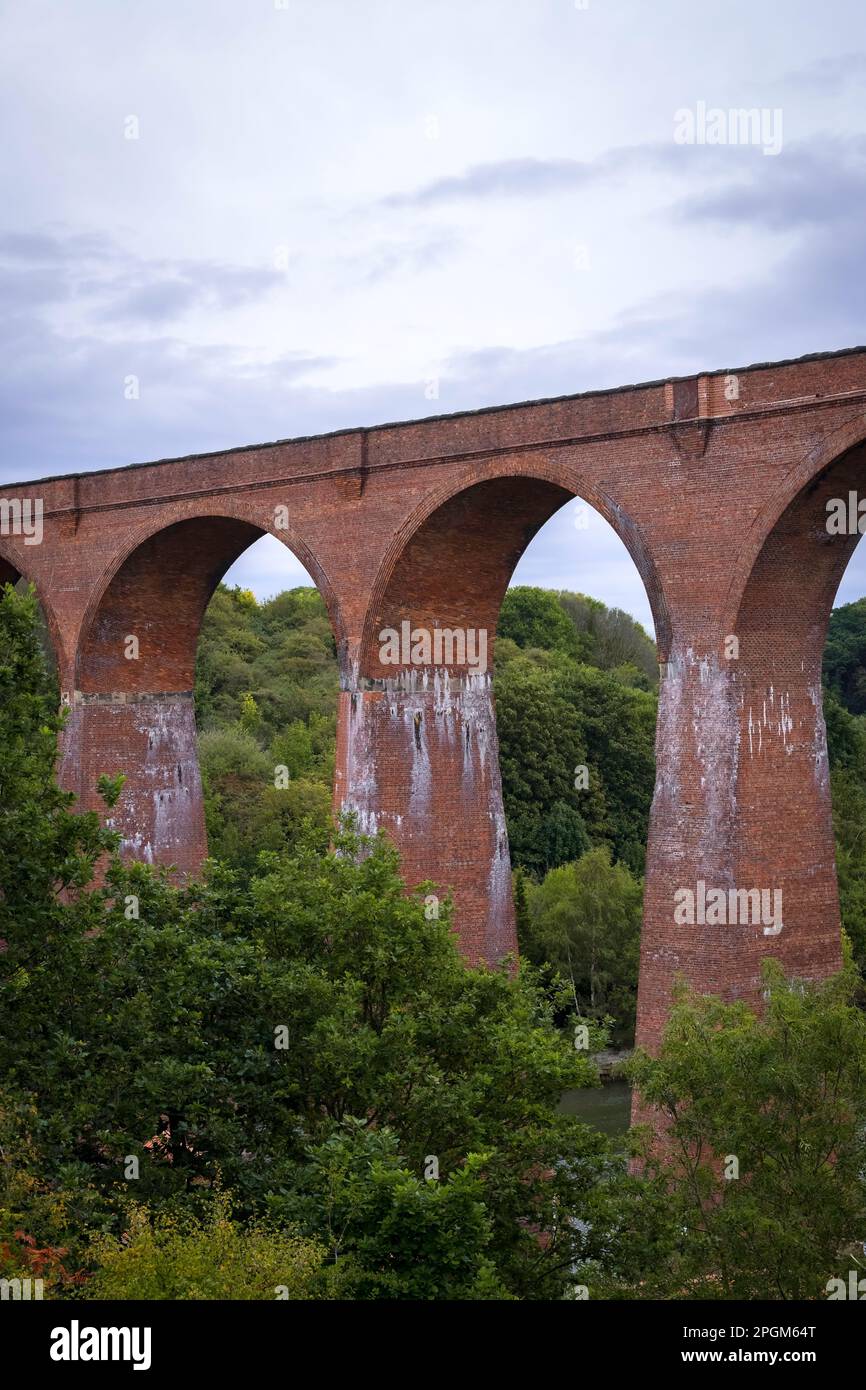 Larpool Viaduct Bridge at North Yorkshire, Moors UK Stock Photo - Alamy