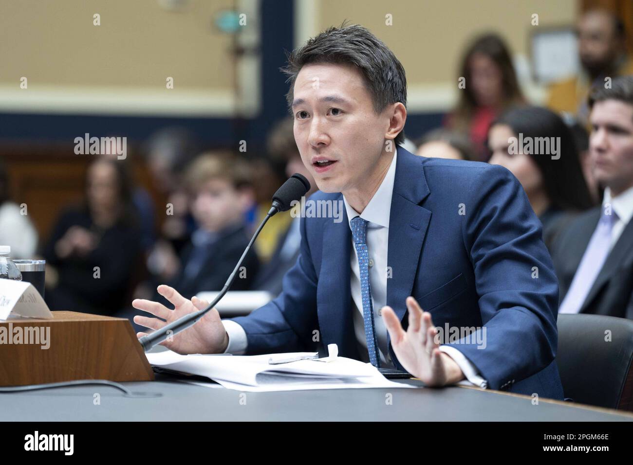 Washington, United States. 23rd Mar, 2023. TikTok CEO Shou Zi Chew ...