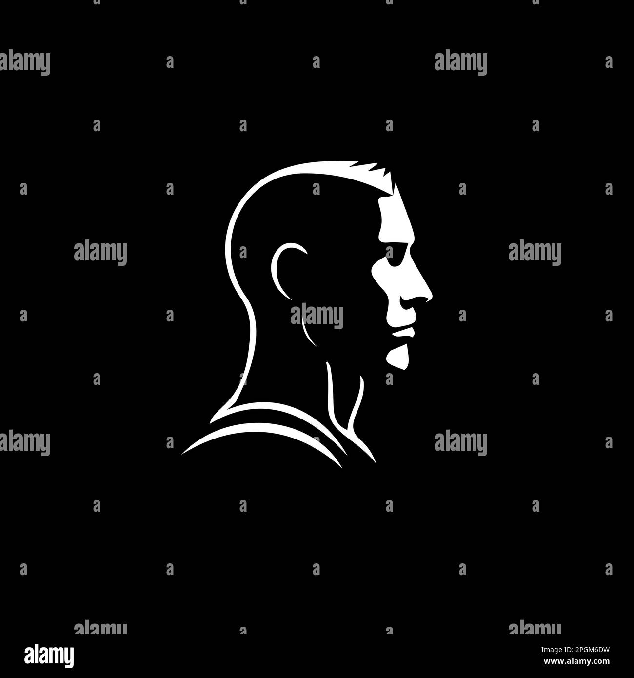 Portraite Stock Vector Images - Alamy