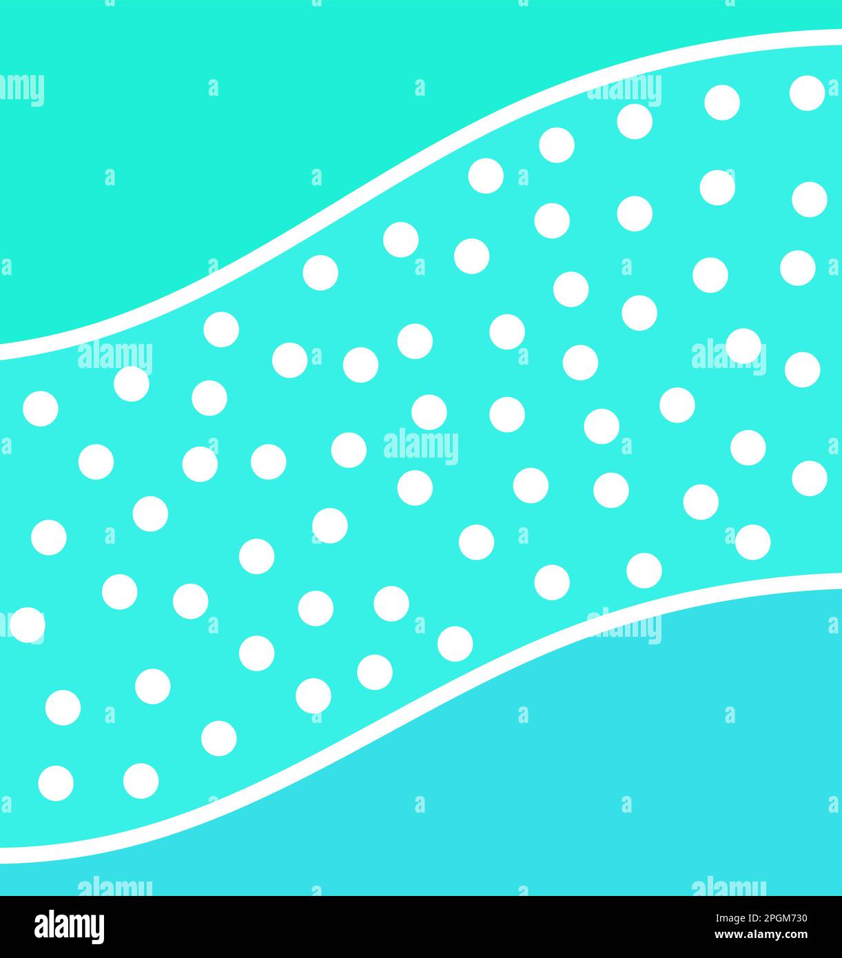 Blue turquoise dotted abstract background. Vector illustration Stock ...