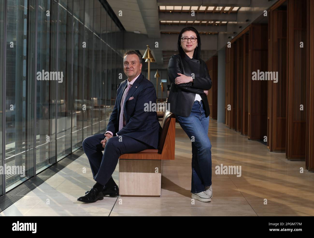 Jyrki Rauhio (left), Regional Head of Credit Advisory, Global Private ...