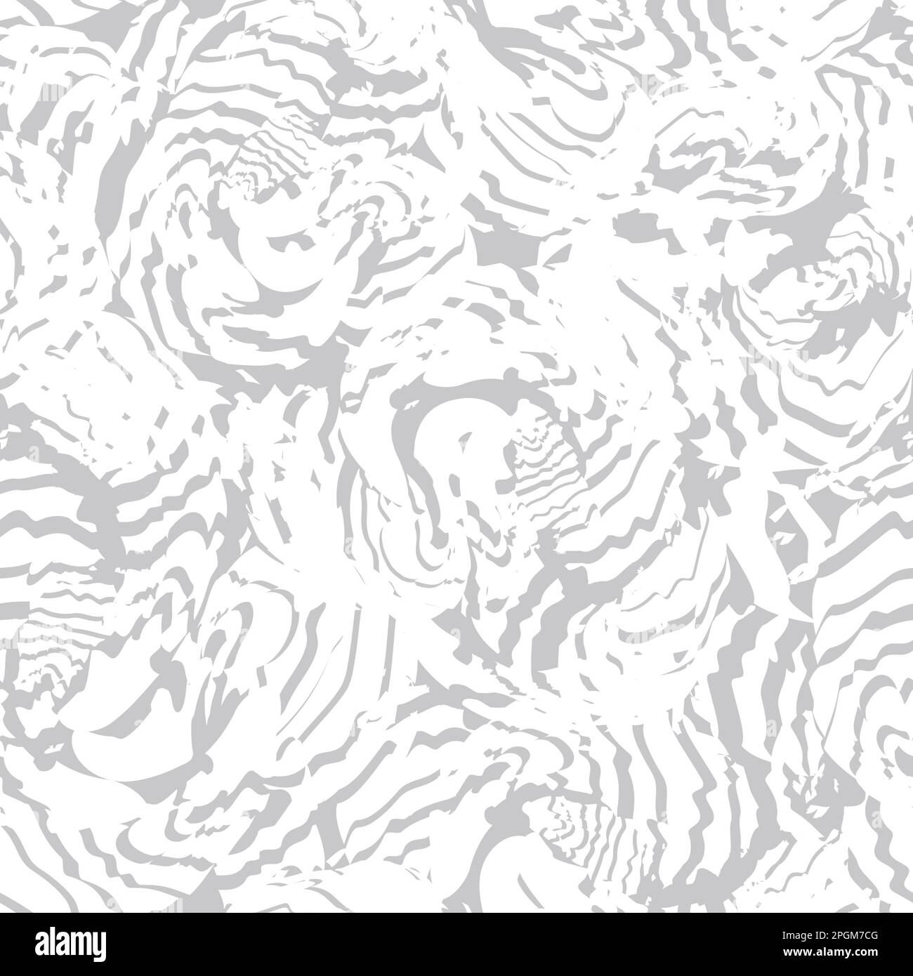 Abstract seamless floral pattern with dots and leaves. Ornamental ...