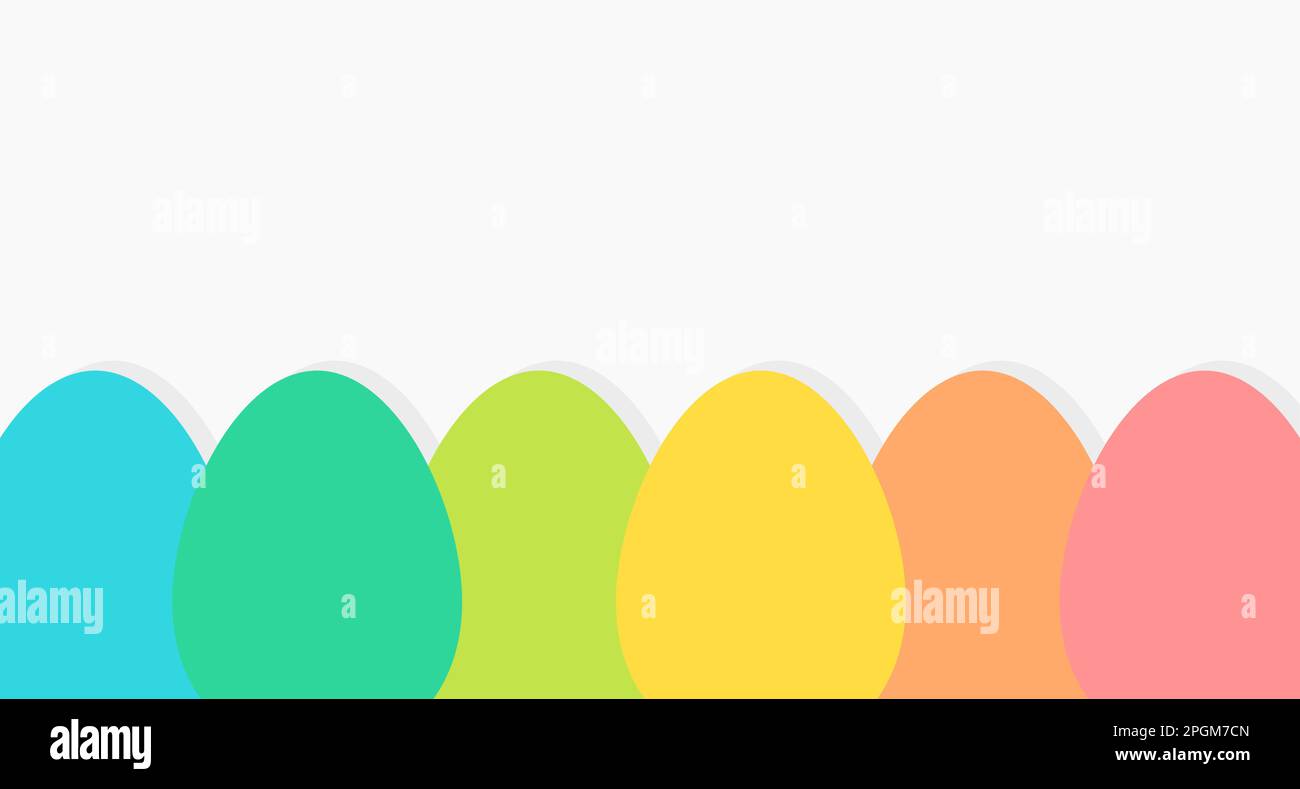 Easter eggs colorful background. Vector illustration Stock Vector Image ...