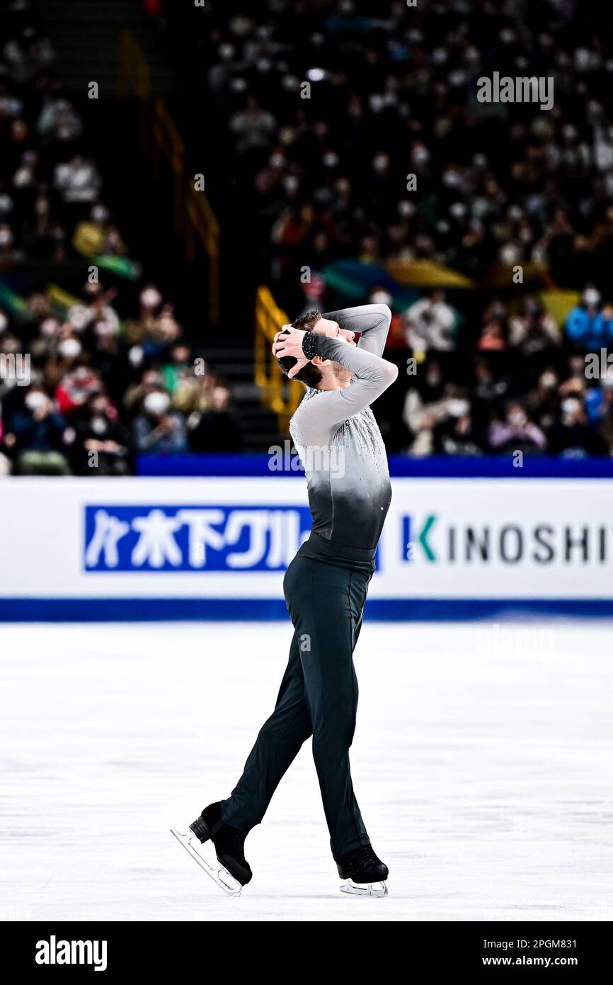 Jason BROWN (USA), during Men Short Program, at the ISU World Figure ...