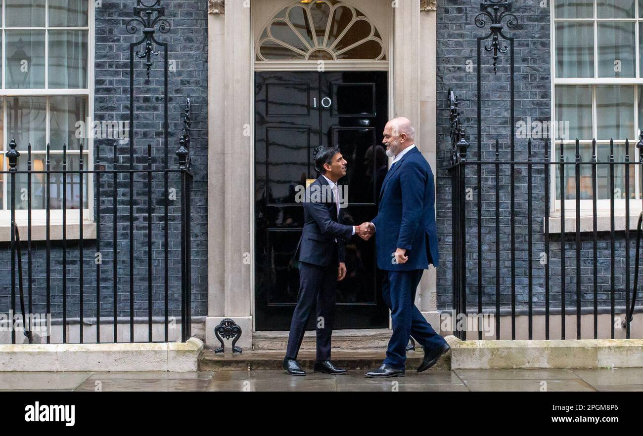 London, England, UK. 23rd Mar, 2023. UK Prime Minister RISHI SUNAK ...