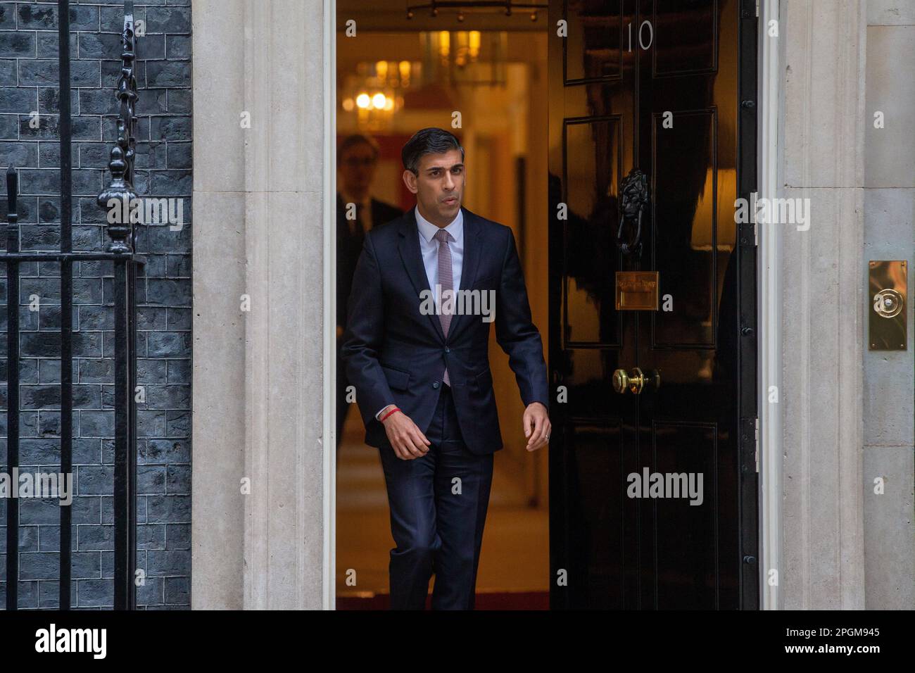 London, England, UK. 23rd Mar, 2023. UK Prime Minister RISHI SUNAK ...