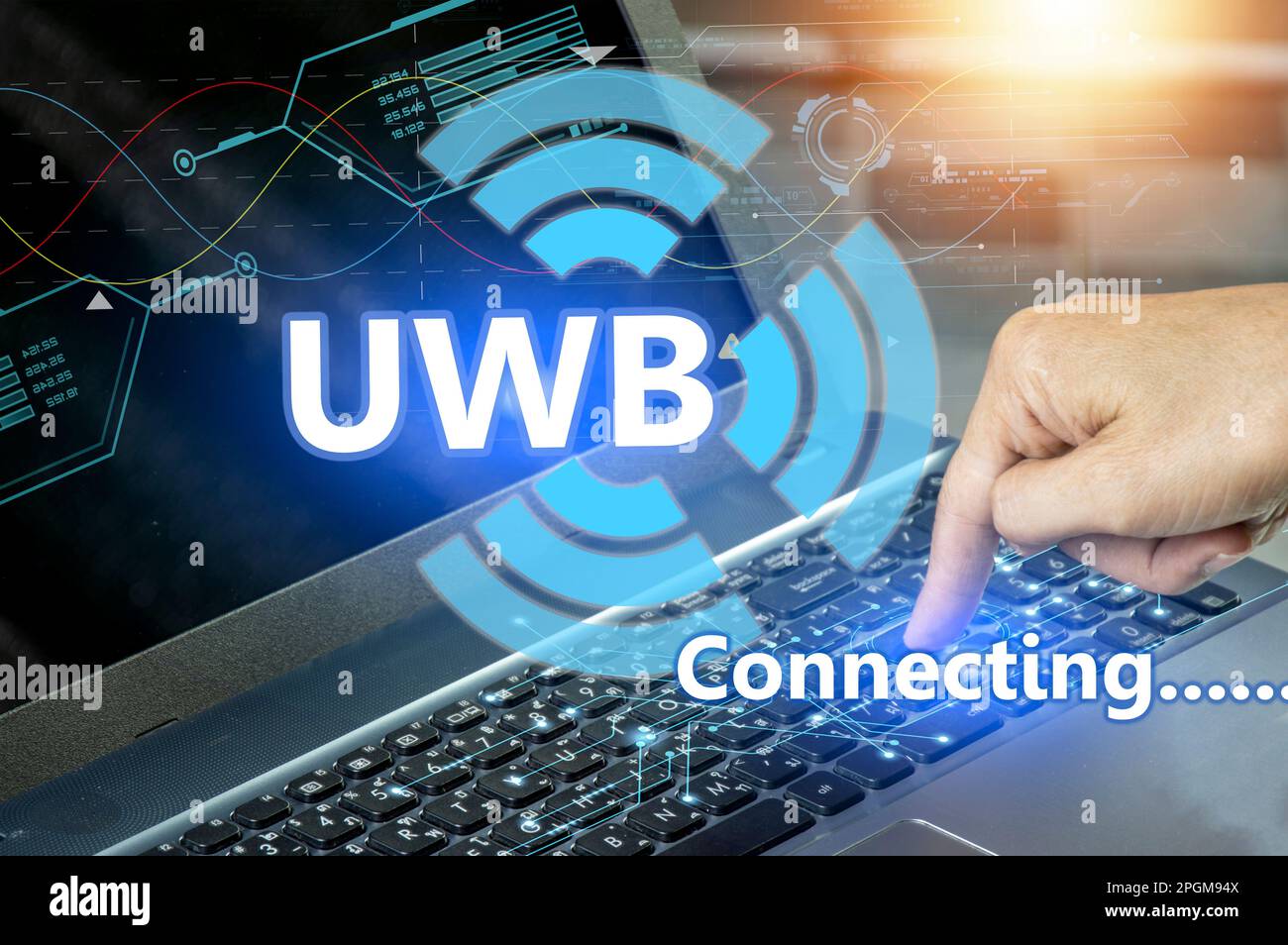 Ultra-wideband UWB is a short-range radio communication technology on bandwidths of 500MHz or ...