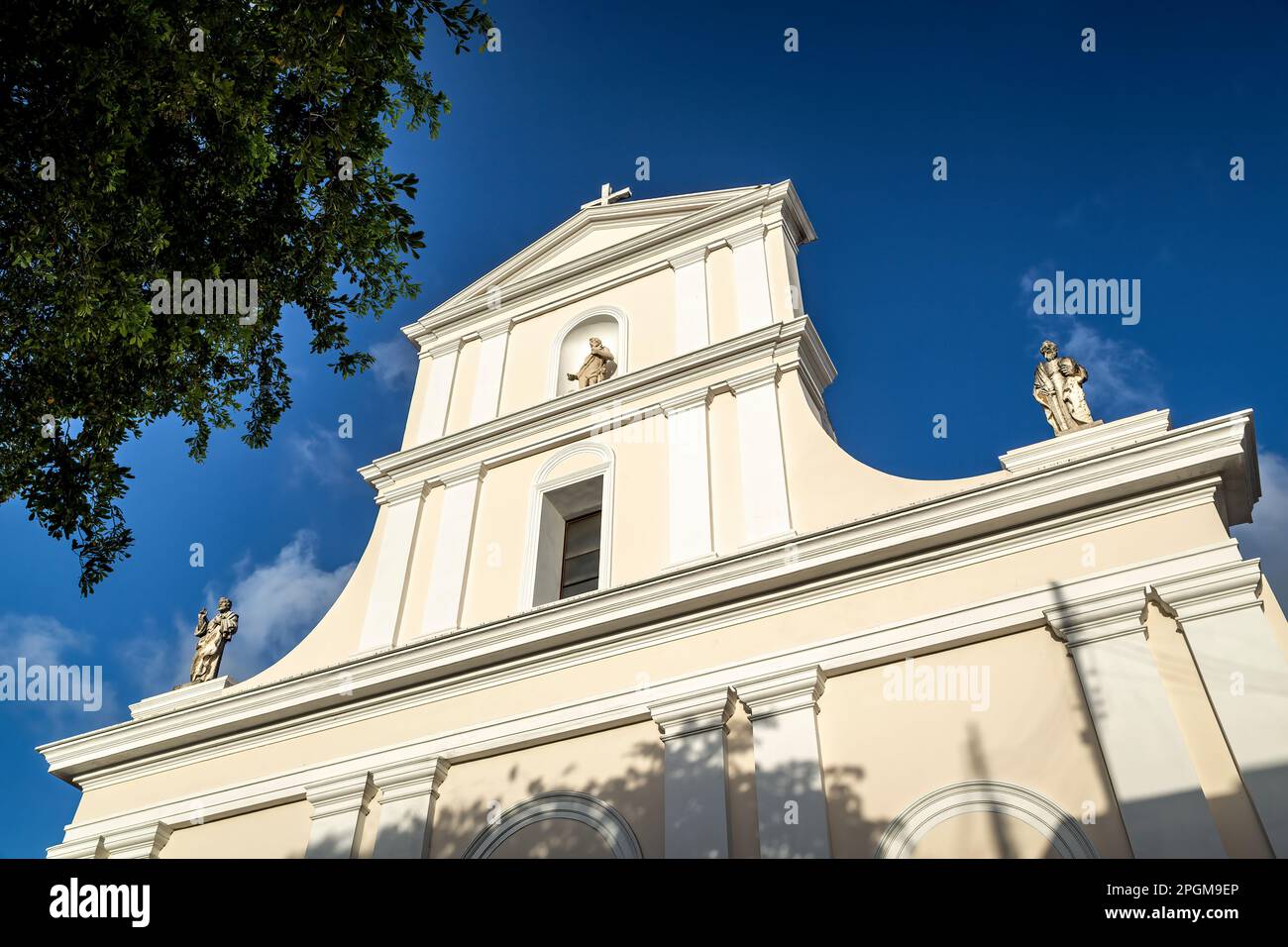 San Juan Cathedral (St. John the Baptist), Old San Juan, Puerto Rico ...