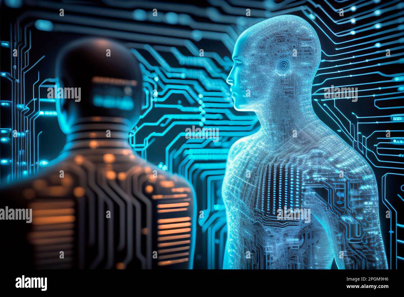 Deep learning technology hi-res stock photography and images - Alamy