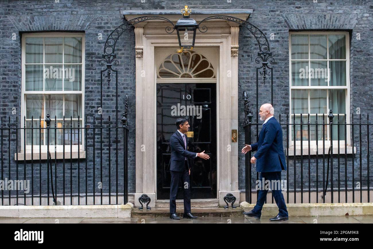 London, England, UK. 23rd Mar, 2023. UK Prime Minister RISHI SUNAK ...