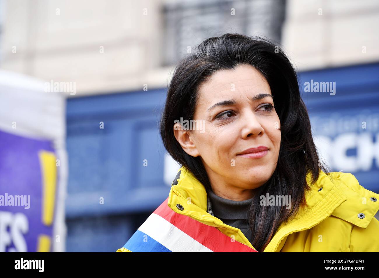 National Protest Day against retirement law project of Emmanuel Macron ...
