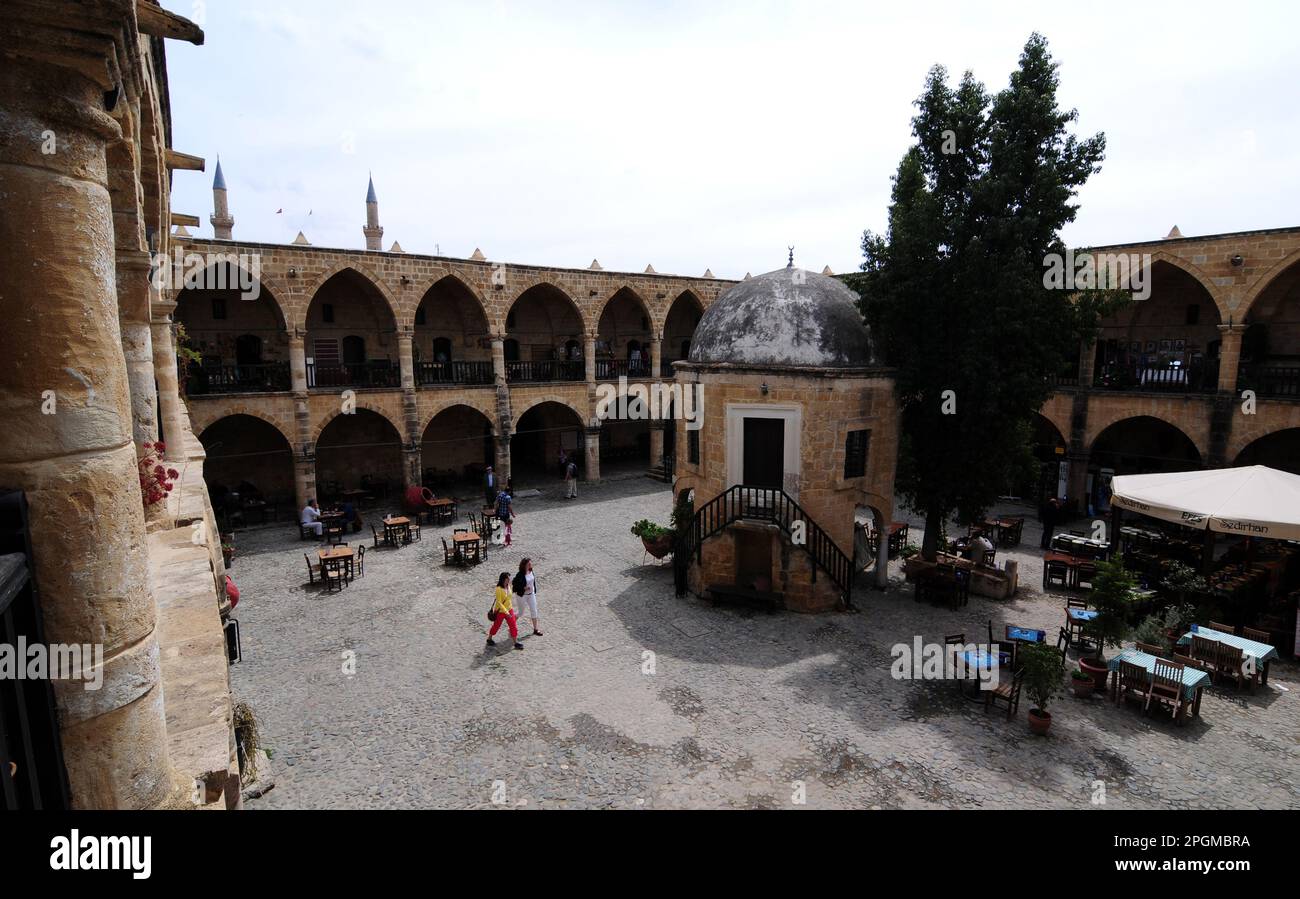 Located in Nicosia, Cyprus, the Big Khan was built in 1572 by the ...