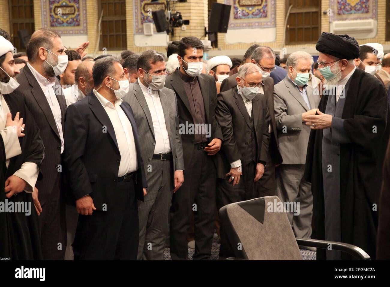 Tehran, Tehran, Iran. 23rd Mar, 2023. This handout picture provided by ...
