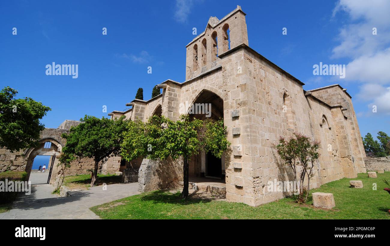 Bellapais Monastery - Kyrenia - CYPRUS Stock Photo - Alamy