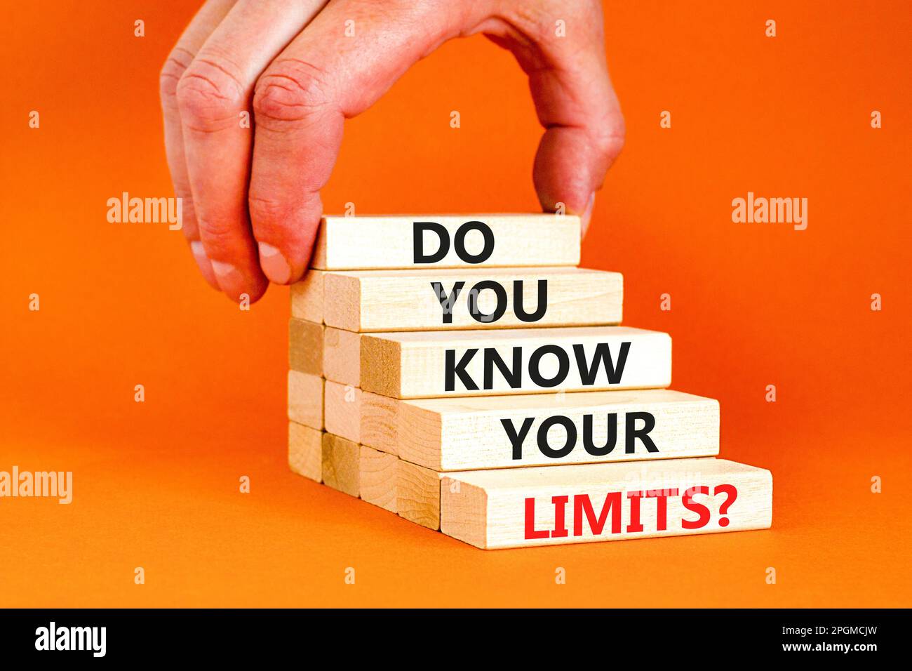 Do you know your limits symbol. Concept words Do you know your limits ...