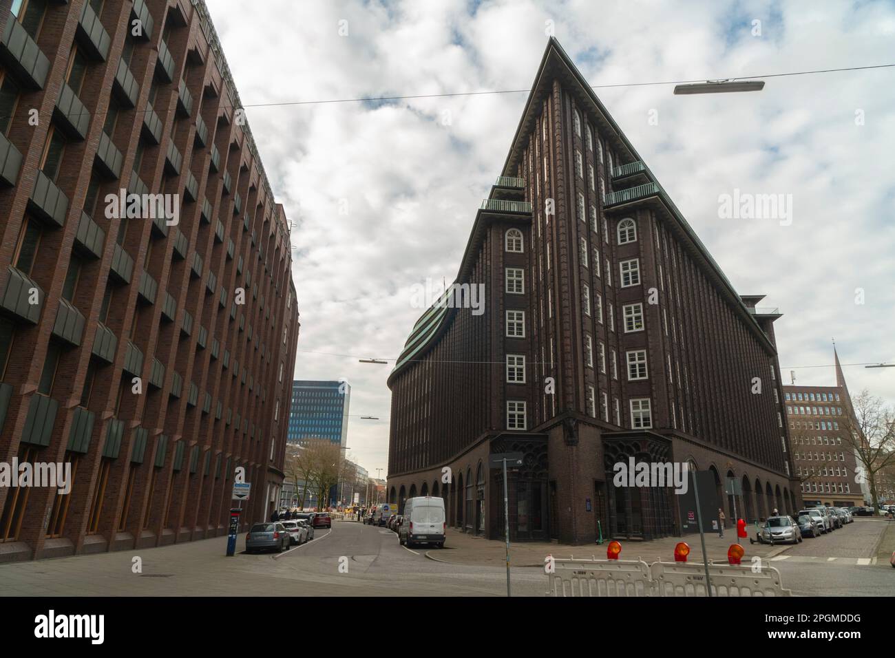 Chilehaus is a ten-storey office building in Hamburg, Germany. It is ...