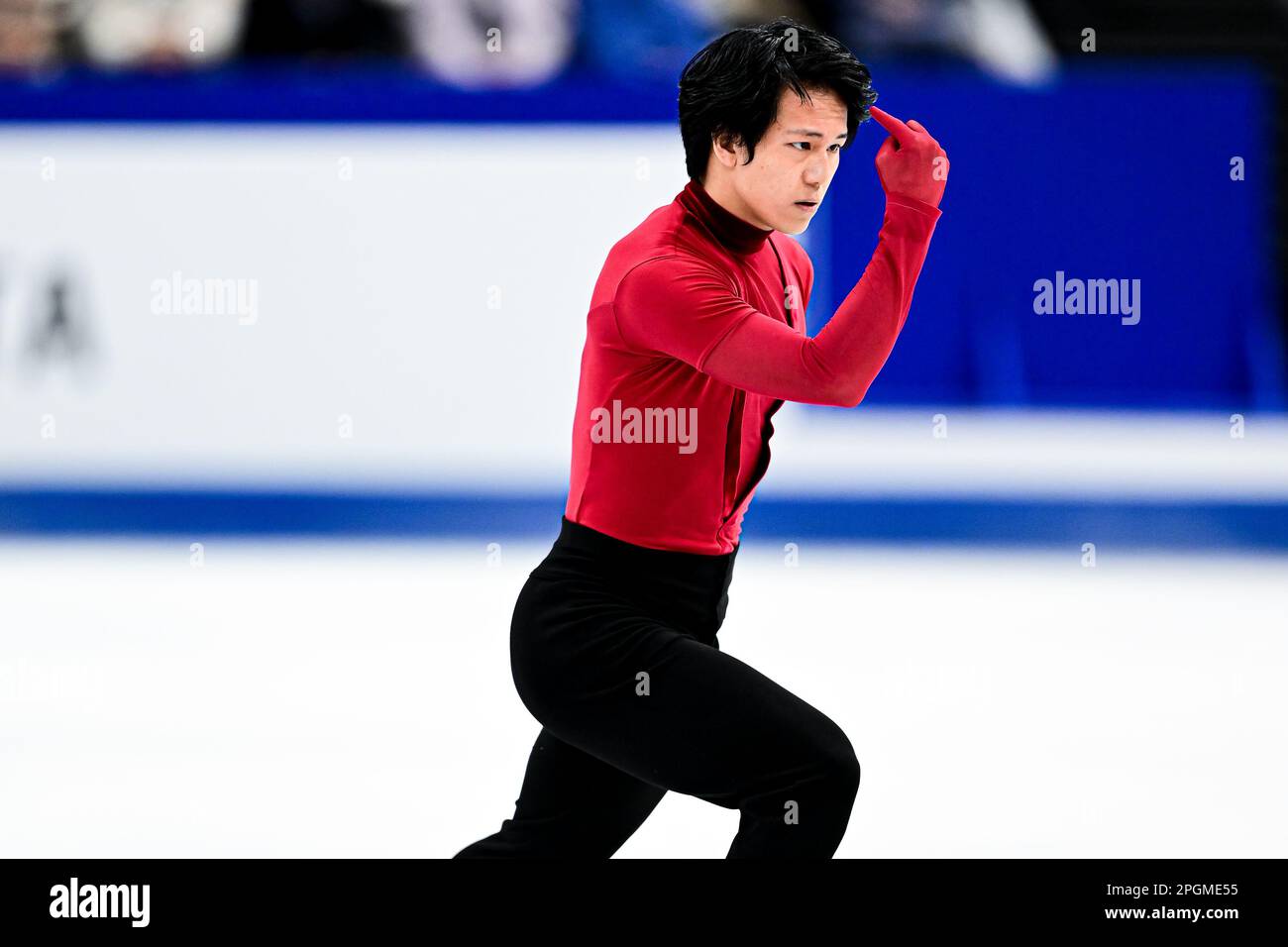 Adam SIAO HIM FA (FRA), during Men Short Program, at the ISU World ...