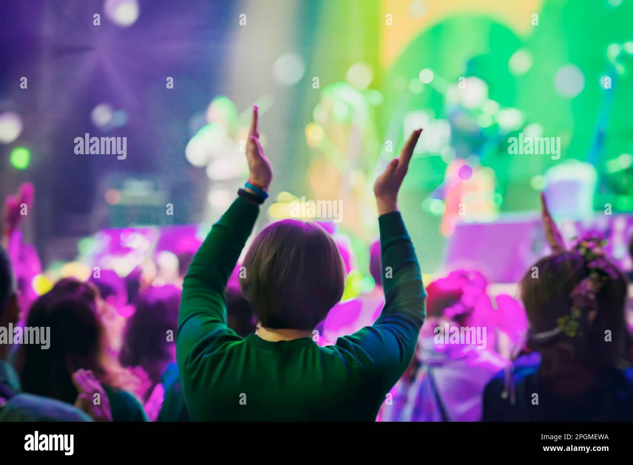 Close up fan rock concert audience hi-res stock photography and images ...