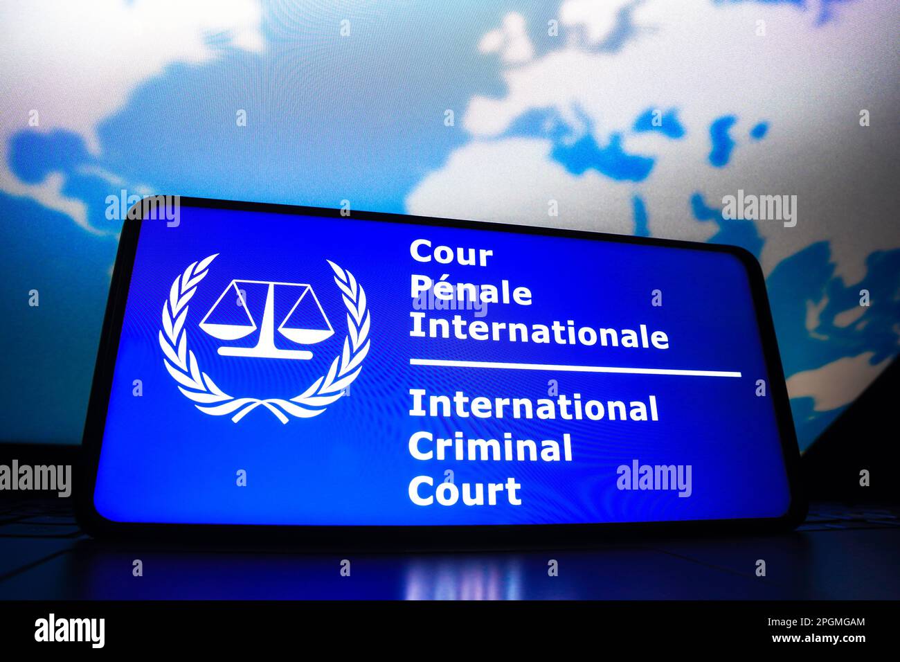 Logo international court hi-res stock photography and images - Alamy