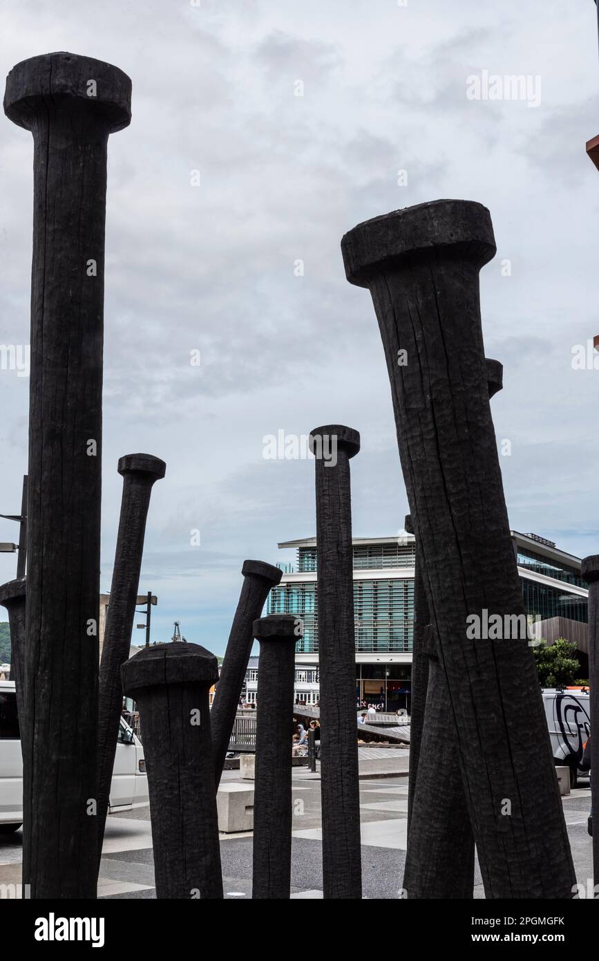 The Grove, by Glen Hayward, an art installation on the waterfront at ...