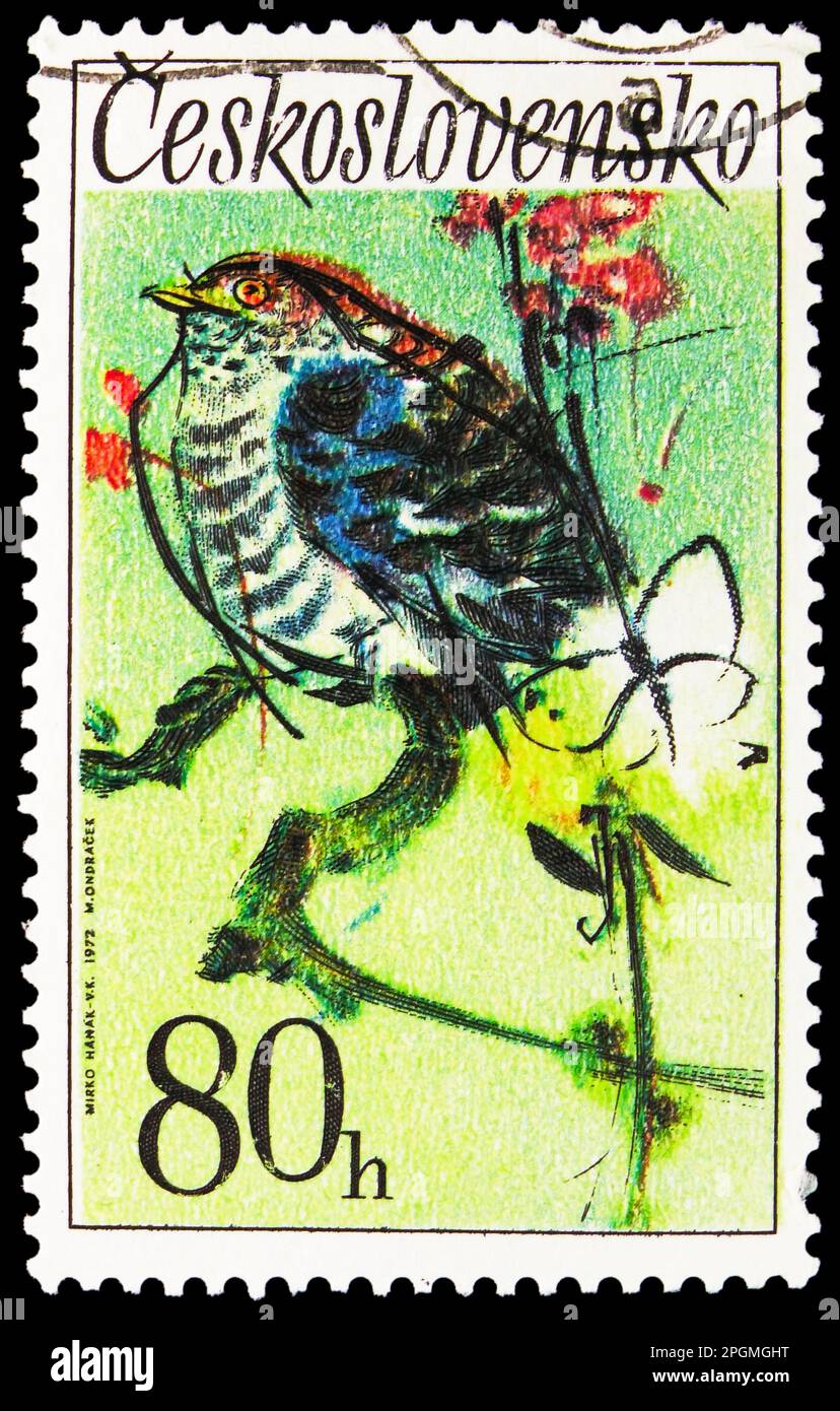 MOSCOW, RUSSIA - MARCH 16, 2023: Postage stamp printed in ...