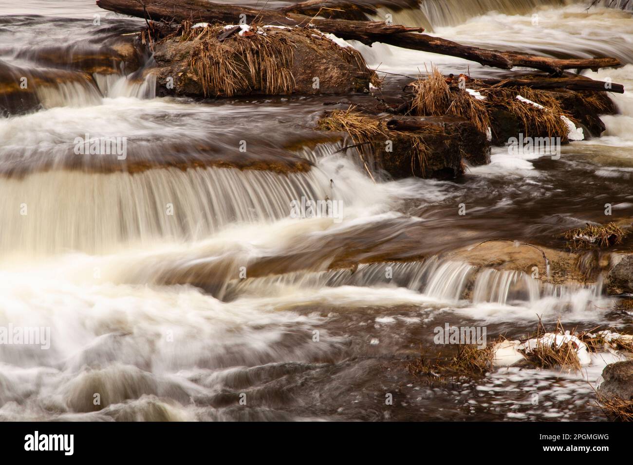 Cedar Creek Rapids Drop Stock Photo - Alamy