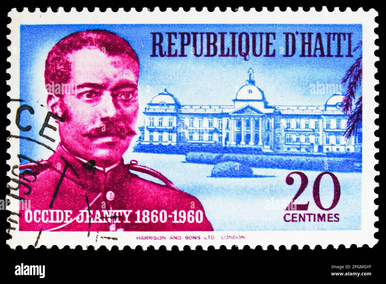 MOSCOW, RUSSIA - MARCH 16, 2023: Postage stamp printed in Haiti shows ...