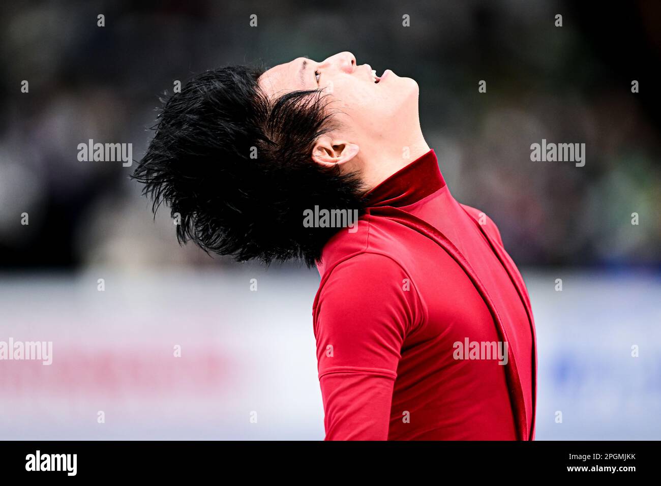 Adam SIAO HIM FA (FRA), during Men Short Program, at the ISU World ...