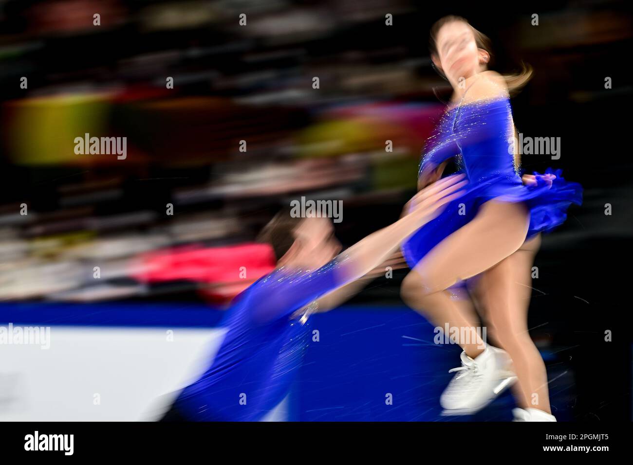 Alisa EFIMOVA & Ruben BLOMMAERT (GER), during Pairs Free Skating, at ...