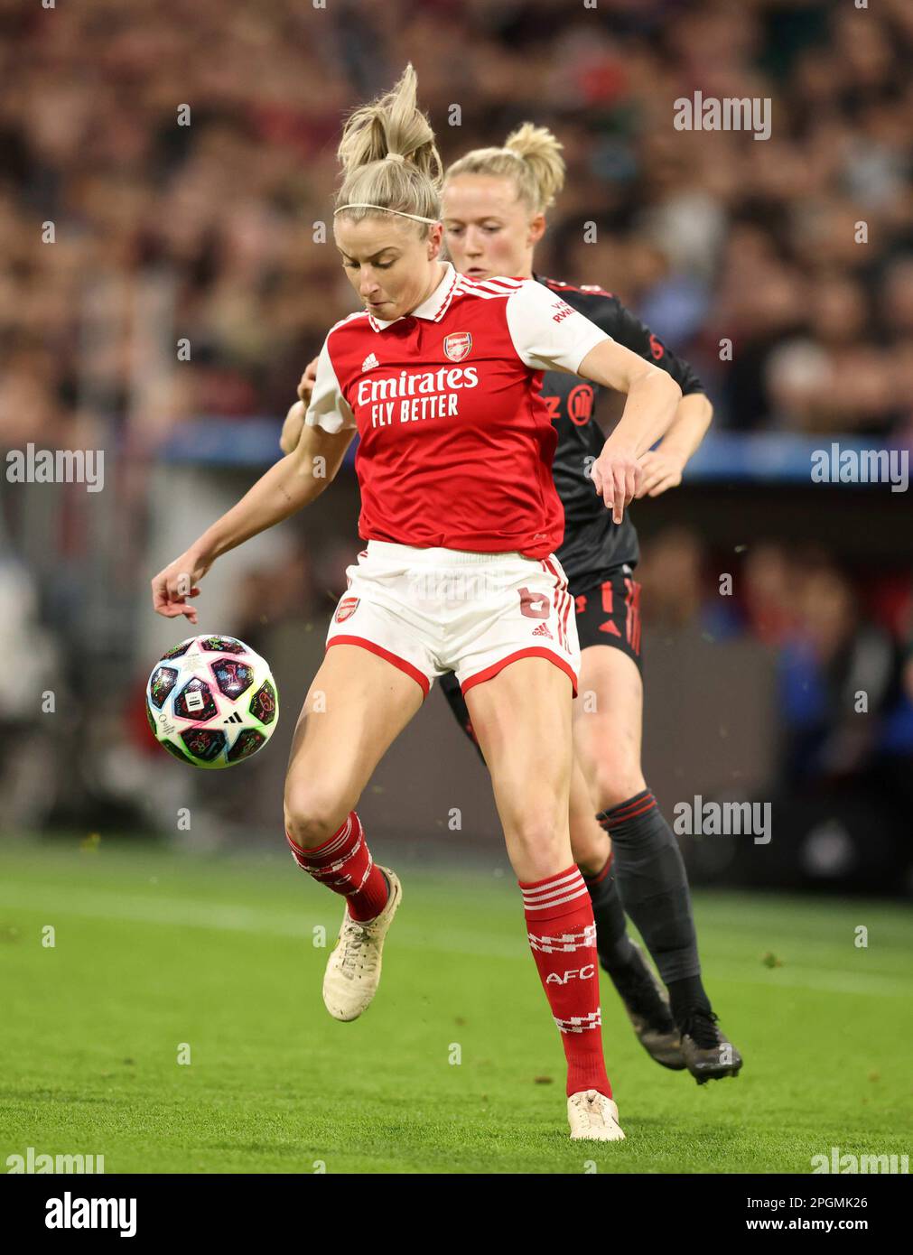 MUNICH, GERMANY - MARCH 21: UEFA Women's Champions League quarter-final ...