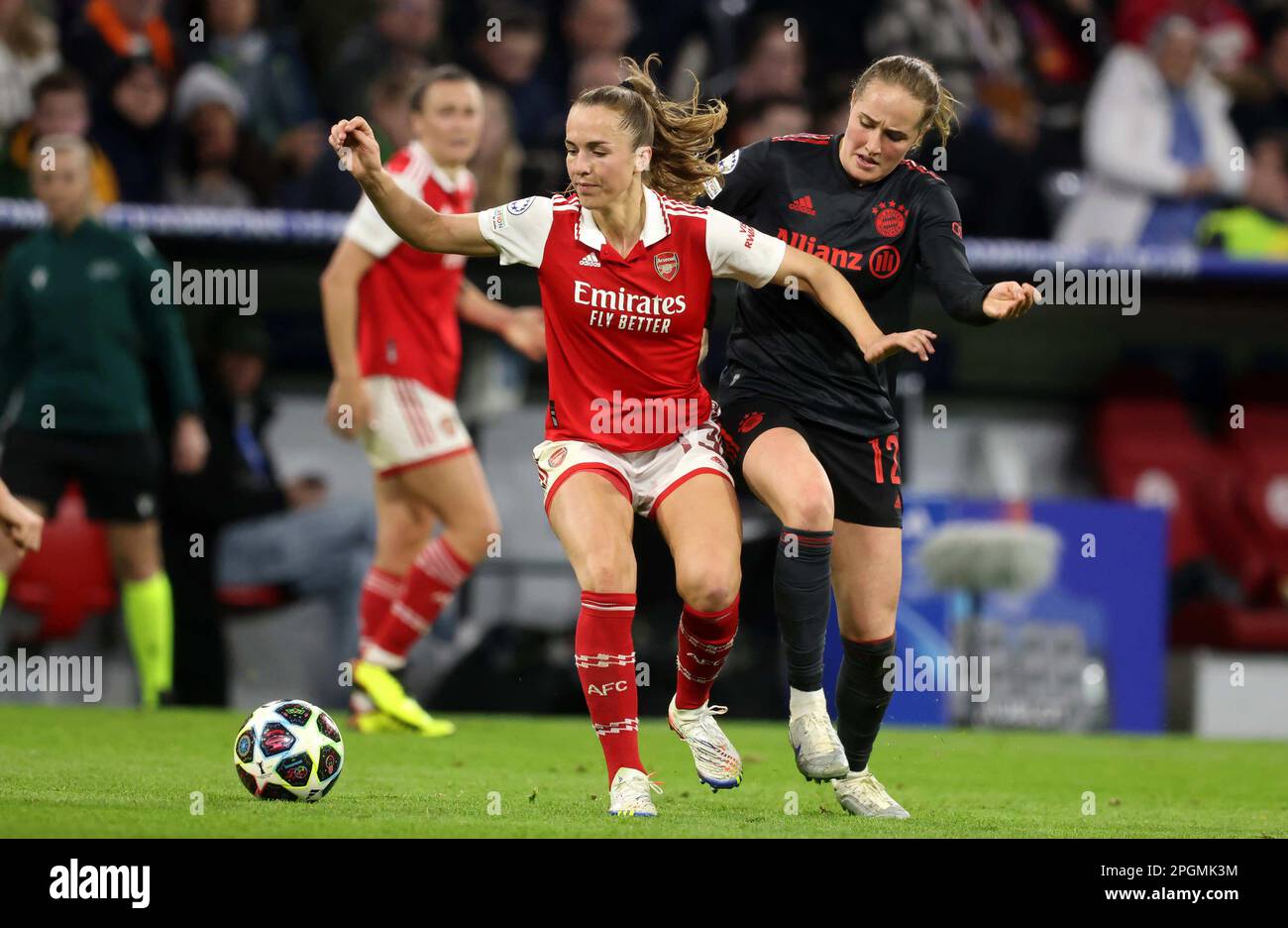 MUNICH, GERMANY - MARCH 21: UEFA Women's Champions League quarter-final ...
