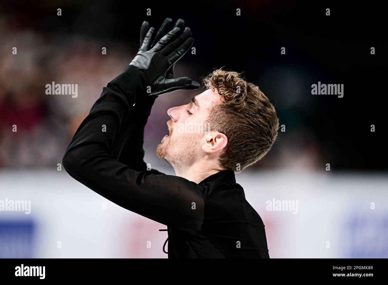 Matteo RIZZO (ITA), during Men Short Program, at the ISU World Figure ...